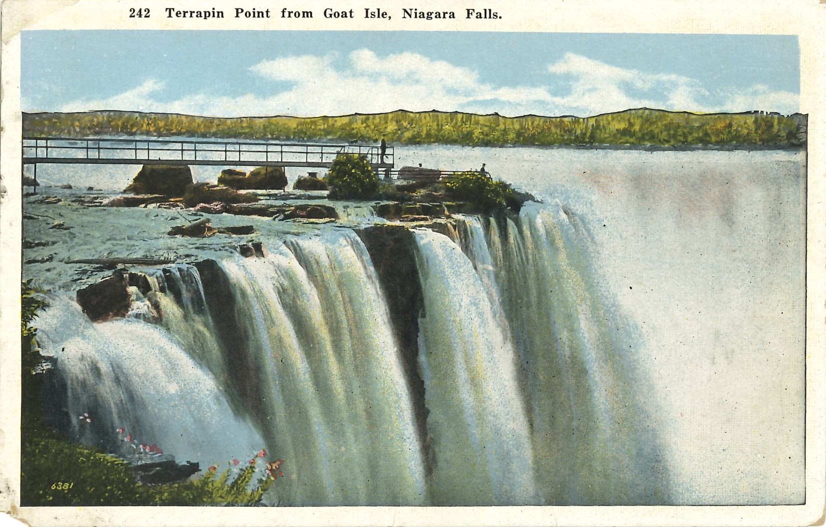 Terrapin Point from Goat Isle, Niagara Falls · Postcards · Brock ...